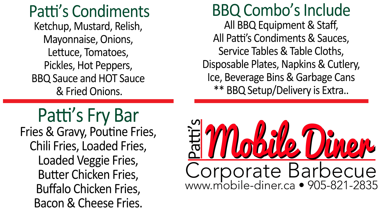 Menu – Mobile Diner